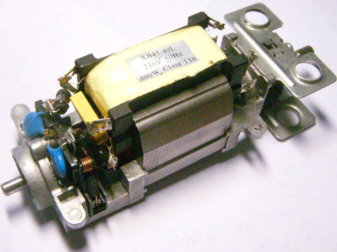 Электродвигатель XB45/40L для миксера под шестерни 30 мм – Dostavka